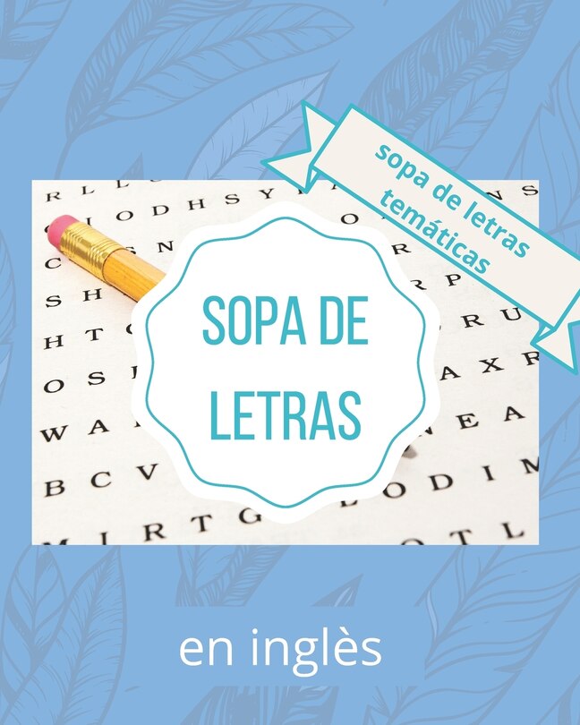 Sopa De Letras: En Inglès, Libro De Sopa De Letras Para Niños Y ...