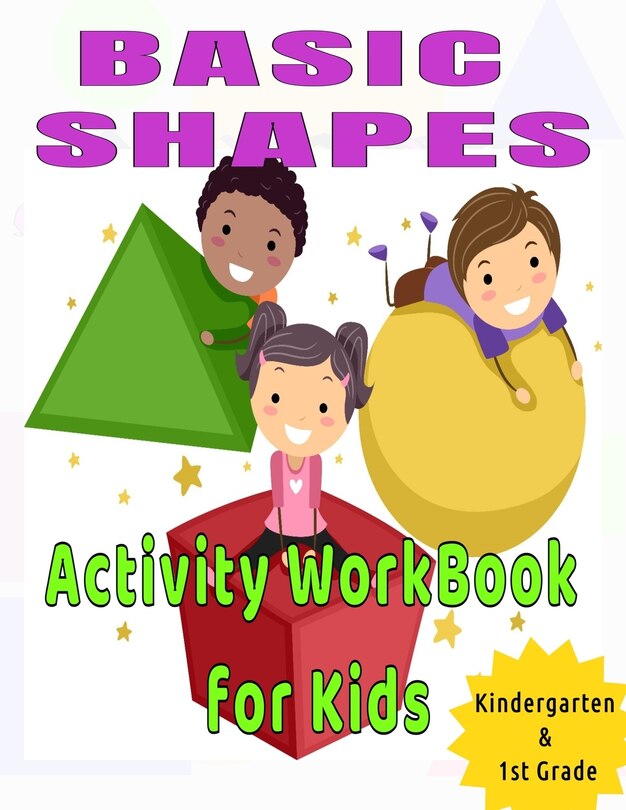 Basic Shapes Activity Workbook For Kids: Activity Book For Pre-k ...