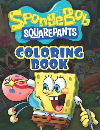 the spongebob squarepants movie coloring book