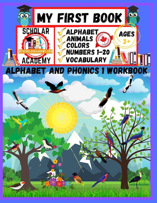 My First Book: The Alphabet And Phonics 1 Workbook Book By Antronig ...