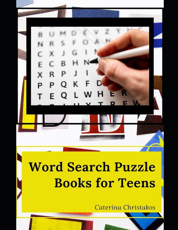 Word Search Puzzle Book for Teens: Fun Word Search Puzzles for ...