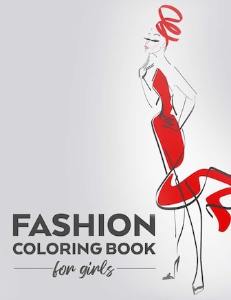 fashion designer coloring book