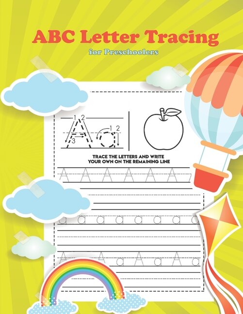 ABC Letter Tracing: Pre K, Kindergarten and Kids Reading And Writing ...
