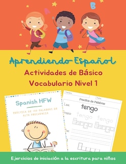 Aprendiendo Español Actividades de Básico Vocabulario Ejercicios de ...
