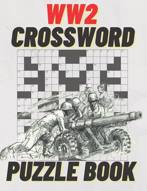WW2 Crossword Puzzle Book: Large Print World War II Crossword Puzzle ...