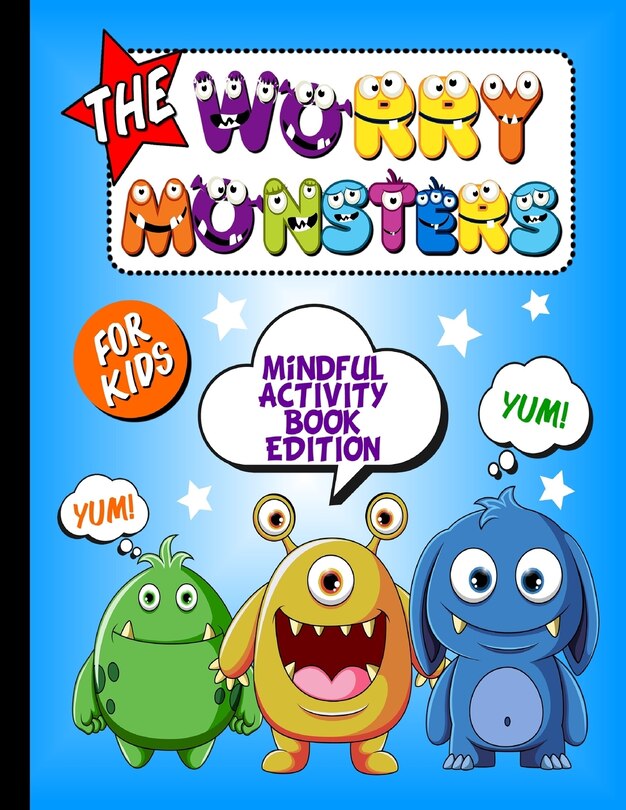 The Worry Monsters Mindful Activity Book Edition: For Kids - Colouring ...