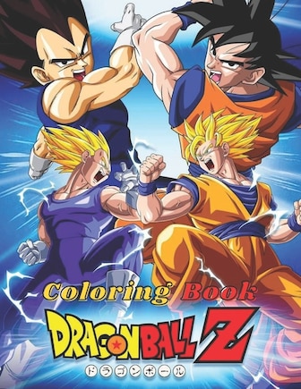 dragon ball adult coloring book
