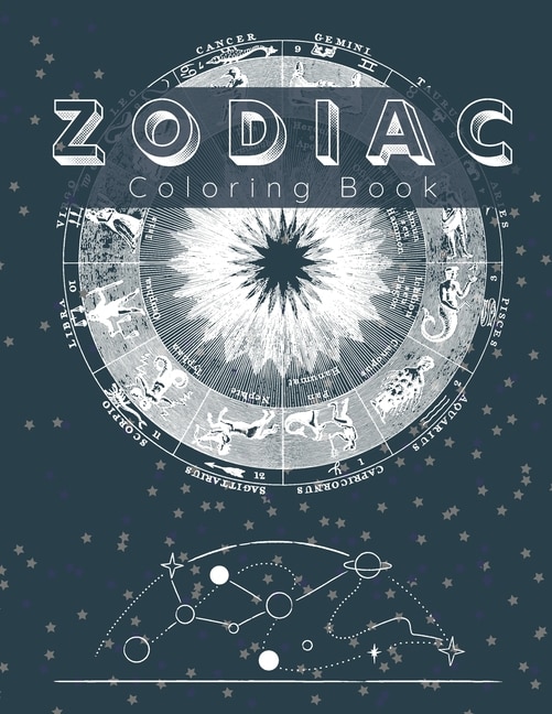 Zodiac Coloring Book: Simple and Cool Astrology and Zodiac Signs for ...