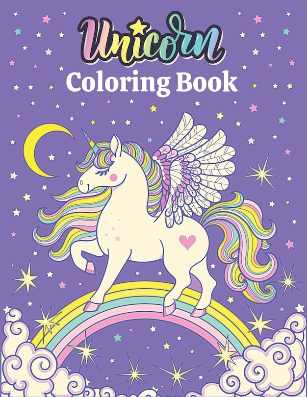 Unicorn Coloring Book: Fun Activity Colouring Book For Children Ages 3 ...