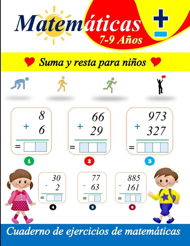 Practica Suma Y Resta Para Niños: Libro De 180 Problemas Práctica De ...