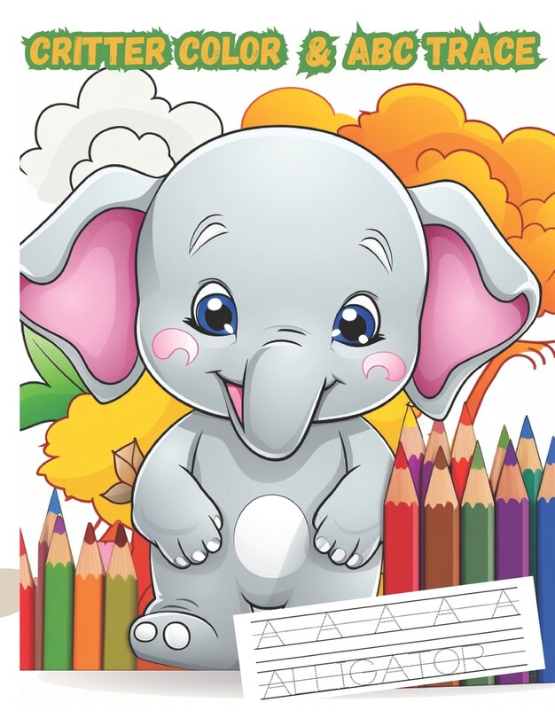 Critter Color and ABC Trace | Indigo