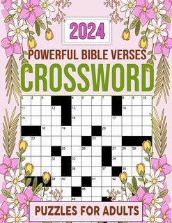 2024 Powerful Bible Verses Crossword Puzzles For Adults: Featuring ...