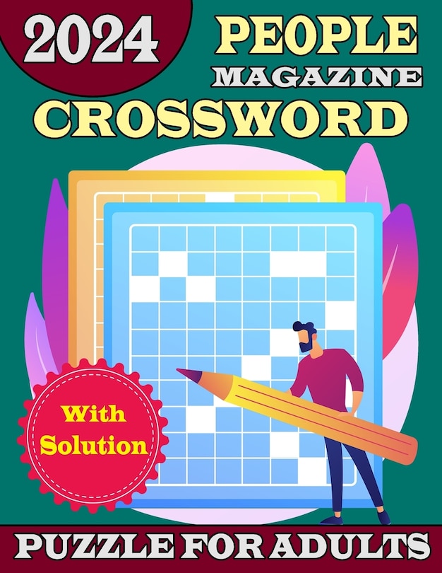 2024 People Magazine Crossword Puzzles For Adults With Solution: Large ...