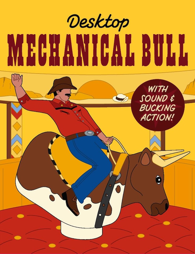 Desktop Mechanical Bull: With Sound & Bucking Action! Book By Andrew ...