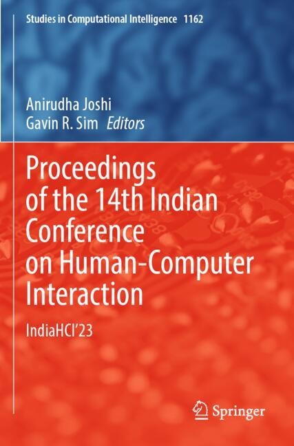 Proceedings Of The 14th Indian Conference On Human-computer Interaction ...