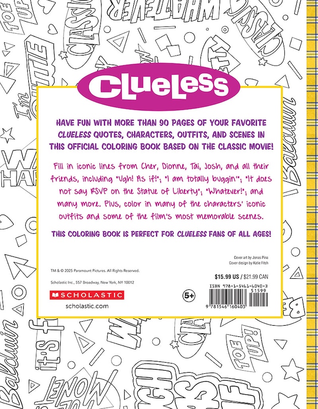 Clueless: The Official Coloring Book | The Perfect Stocking Stuffer ...
