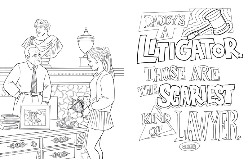 Clueless: The Official Coloring Book | The Perfect Stocking Stuffer ...