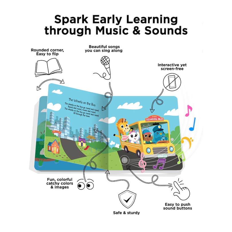 Ditty Bird | Children’s Songs | Interactive Musical Book For Toddlers 1 ...