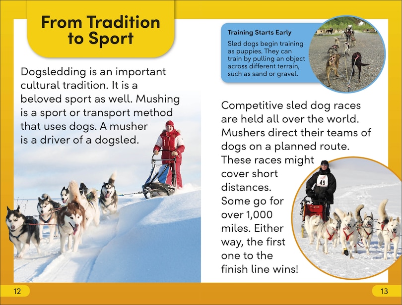 Dk Super Readers Level 2 Snow Dogs Book By Dk, ('tc') | Indigo