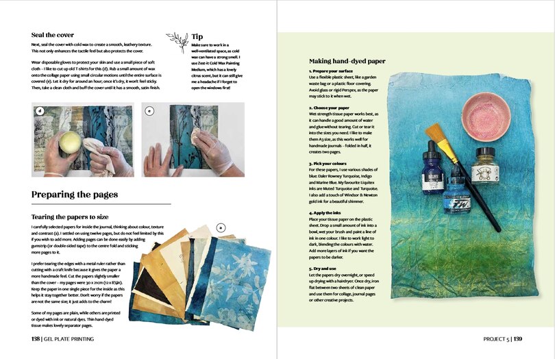 Gel Plate Printing: A Guide To Making Beautiful Layered Art Book By ...
