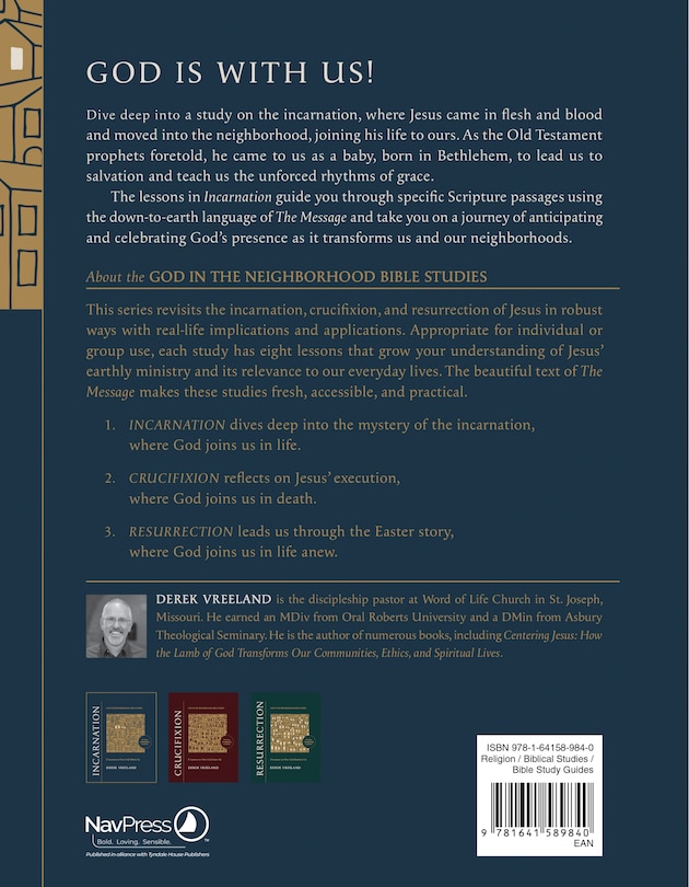Incarnation: 8 Lessons On How God Meets Us Book By Derek Vreeland, ('tp ...