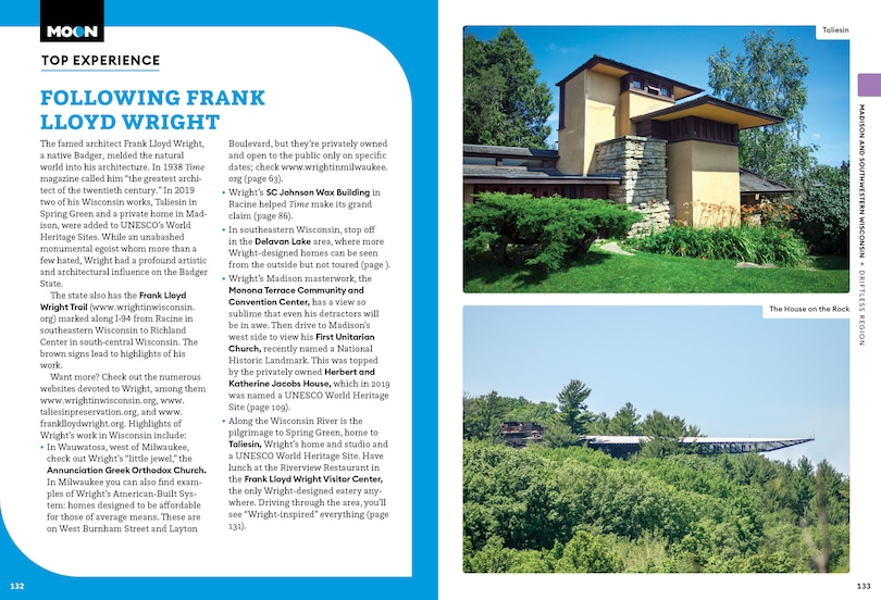 Moon Wisconsin: Lakeside Getaways, Outdoor Recreation, Bites & Brews ...