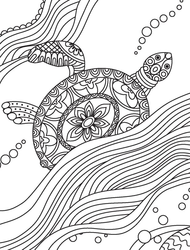 Ocean Wonders: Colour & Scratch Book Book By Creative Mile, ('tc') | Indigo