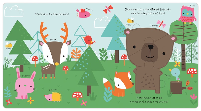 Puzzle Pals: Animals: Play And Count With The Animals! Book By Five ...