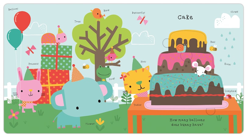 Puzzle Pals: First Words: Play And Count With The Animals! Book By Five ...