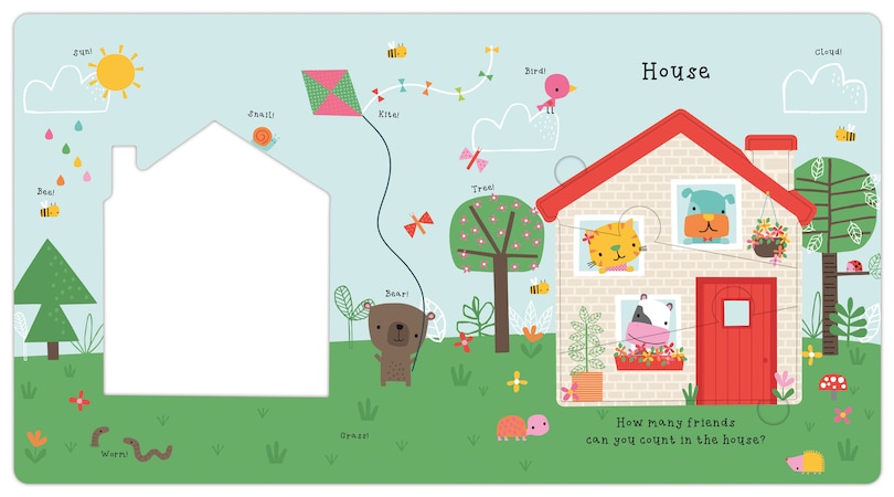 Puzzle Pals: First Words: Play And Count With The Animals! Book By Five ...