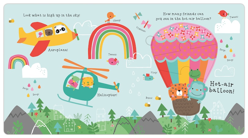 Puzzle Pals: Vehicles: Play And Count With The Animals! Book By Five ...