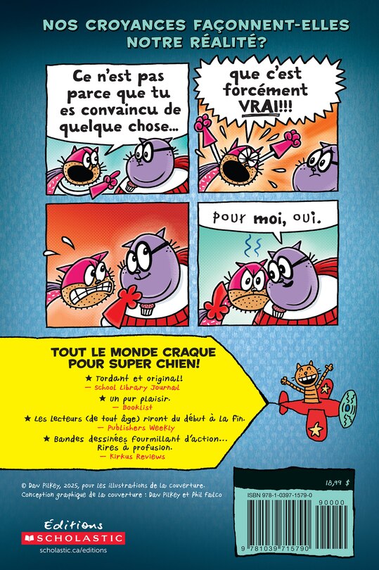 Super Chien : Nº 14 - Gros Jean : La Conviction Livre Par Dav Pilkey ...
