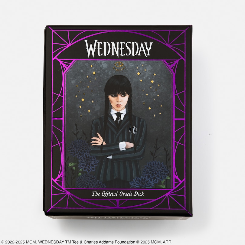 Wednesday: The Official Oracle Deck: Oracle Cards: A 52-card Deck And ...