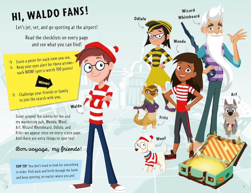 Where's Waldo? At The Airport: A Spot And Find Feld Guide Book By ...
