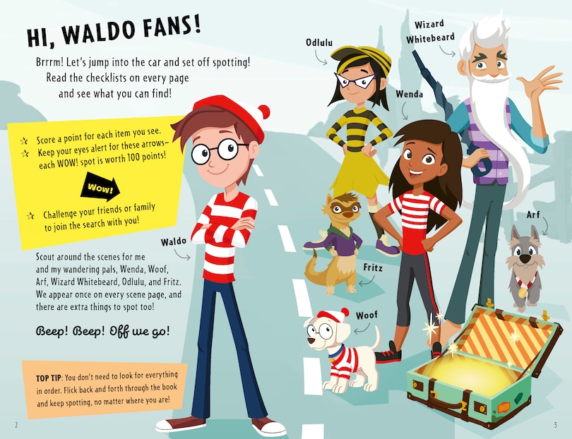 Where's Waldo? In The Car: A Spot And Find Field Guide Livre Par ...