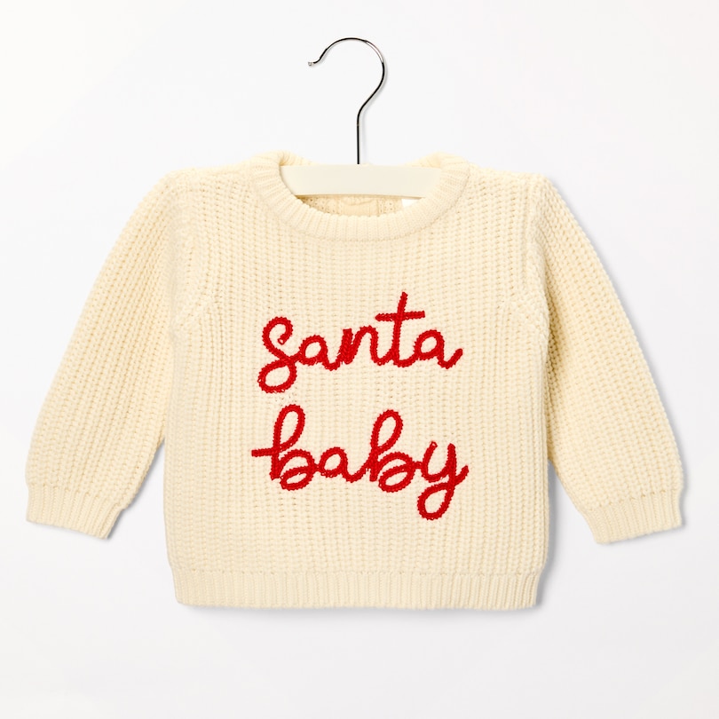 Santa Baby Knit Sweater