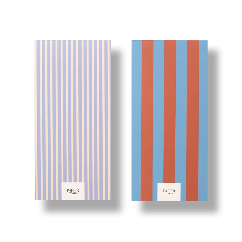 Work/home Set Of 2 List Notepads ('') | Indigo