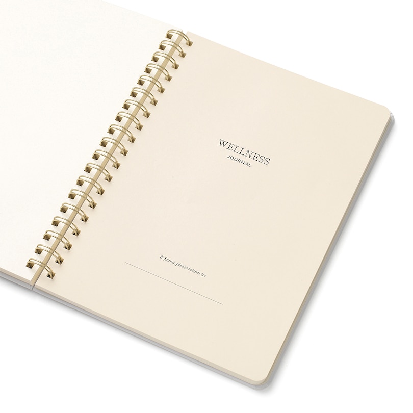 Swans B5 Spiral Wellness Journal ('') | Indigo