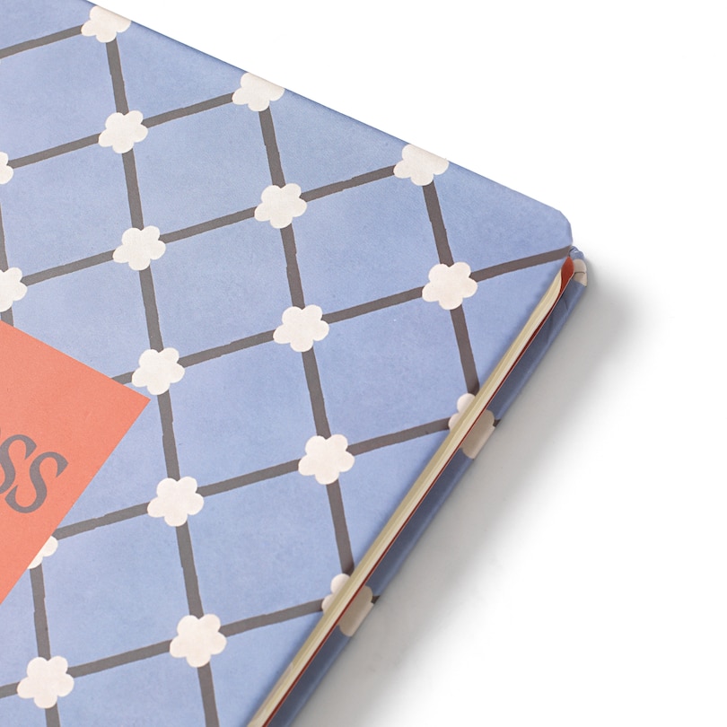 Diamond B5 Spiral Address Book ('') | Indigo