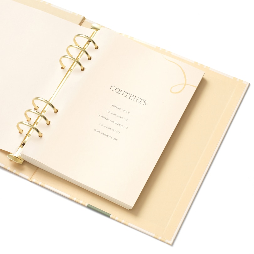 Cherry A5 Hardcover Baby Journal ('') | Indigo