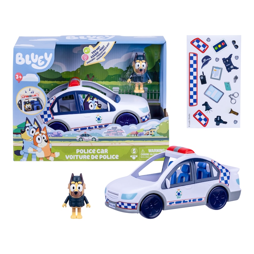 Bluey Police Car ('') | Indigo