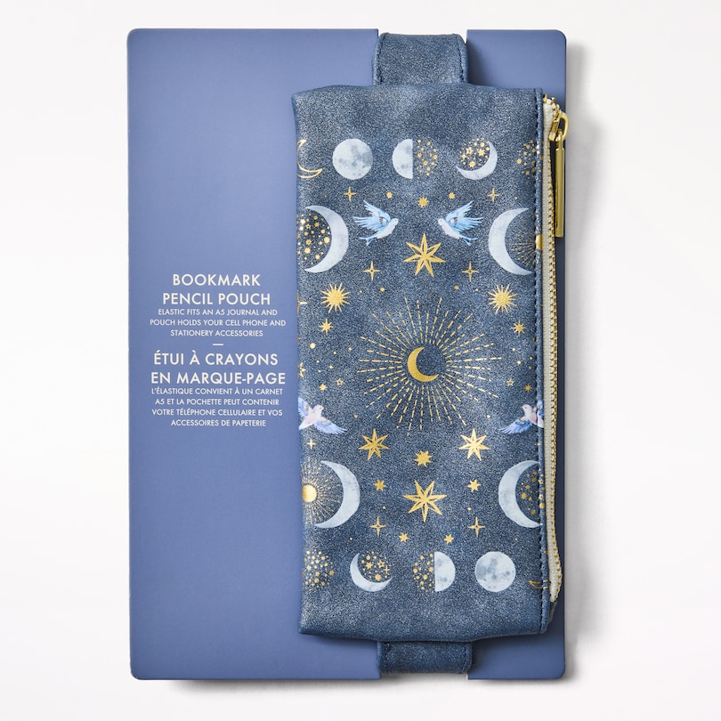 Elastic Pencil Pouch ('') | Indigo