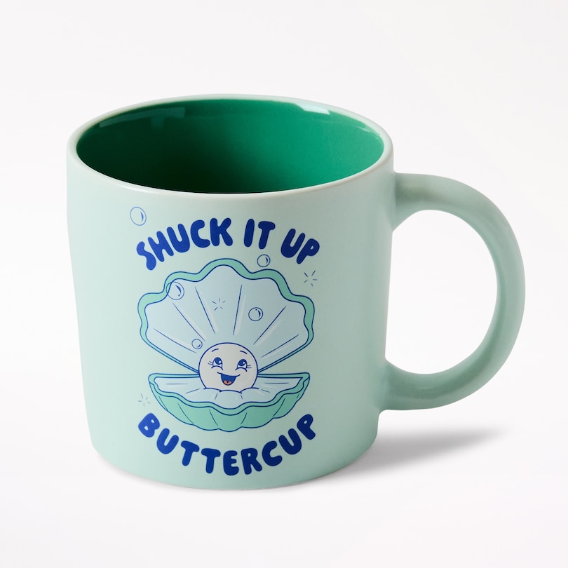 Shuck It Up Mug ('') | Indigo