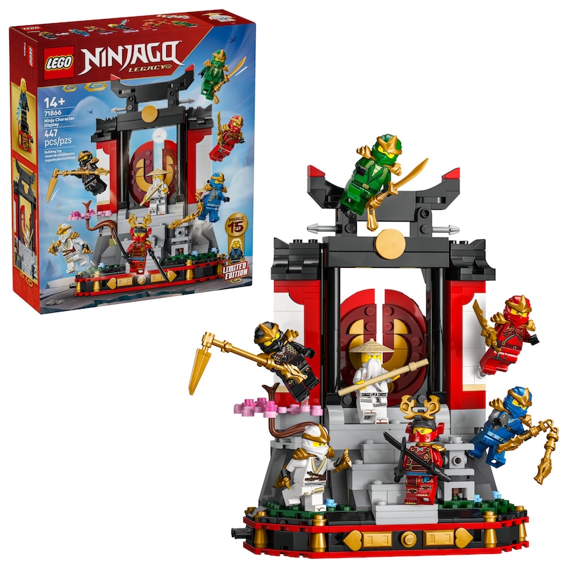 Lego® Ninja Character Display 15th Anniversary - 71866 ('') | Indigo