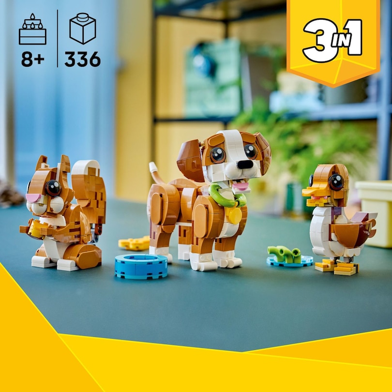 Lego® Cute Animals: Playful Puppy Dog - 31382 ('') | Indigo
