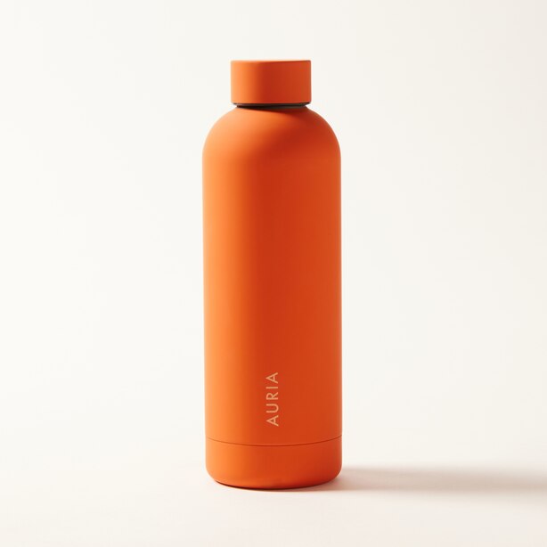 Orange Soft Touch Water Bottle, 500 ML by Auria | Gifts | www.chapters ...
