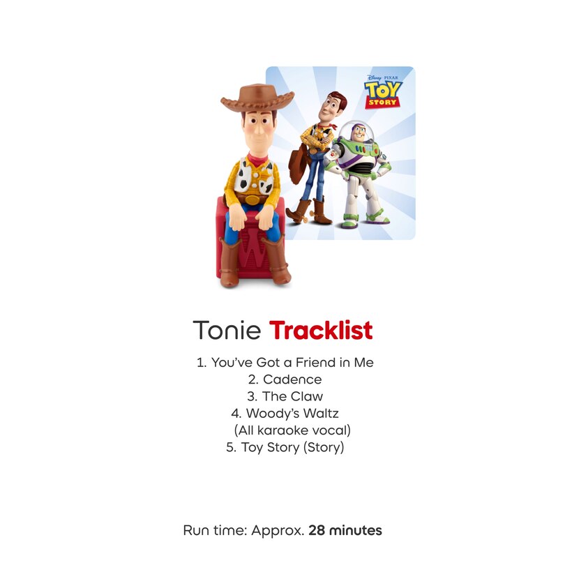 Tonies Disney Pixar Toy Story: Woody Audio Play Figurine (french ...