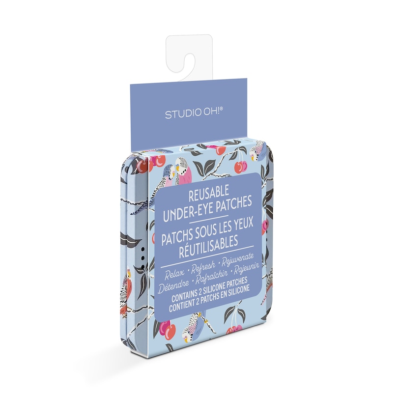 Birds In The Cherry Tree Reusable Undereye Patches ('') | Indigo