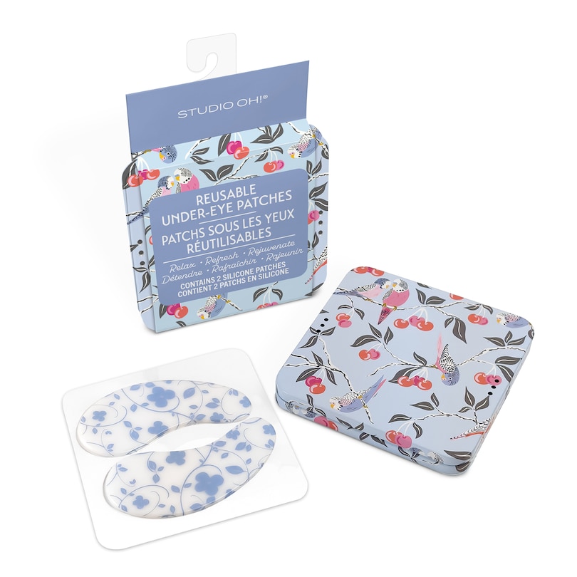 Birds In The Cherry Tree Reusable Undereye Patches ('') | Indigo