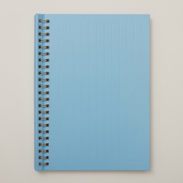 A4 SPIRAL NOTEBOOK, BLUE STRIPE by NOTA | Gifts | www.chapters.indigo.ca